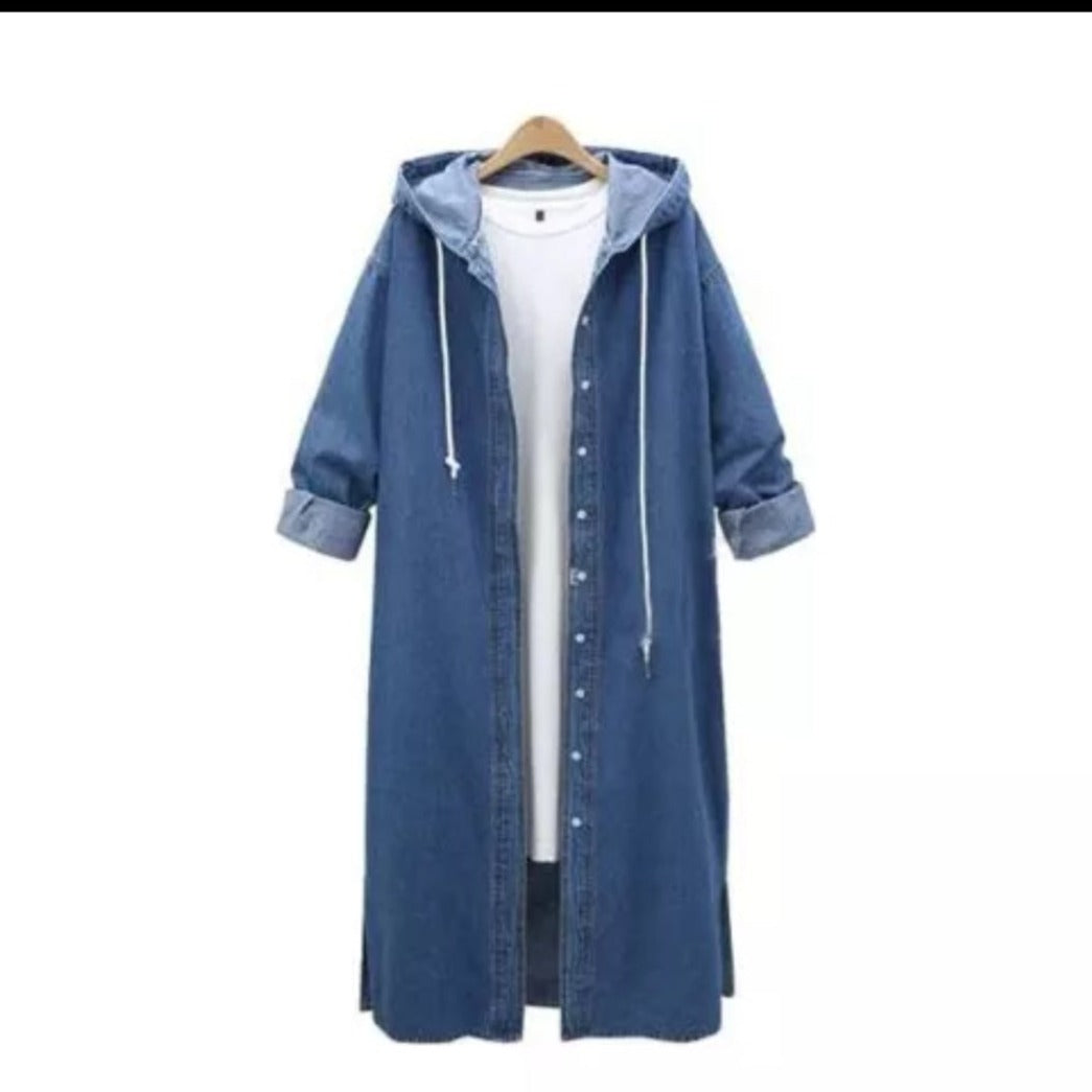 GABAN EN JEAN PARA DAMA – victoria store